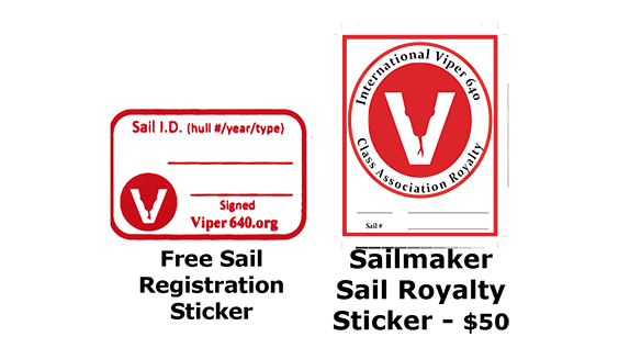 Viper Sail Stickers - you need two! - Viper 640 International Class ...